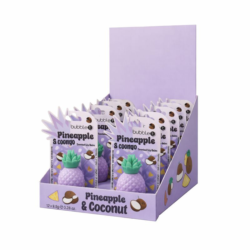 Pineapple & Coconut Lip Balm POS Unit – Bubble T Cosmetics Trade